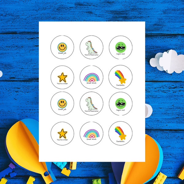 Potty Training Rewards Chart Bundle - Includes Printable Rewards ...