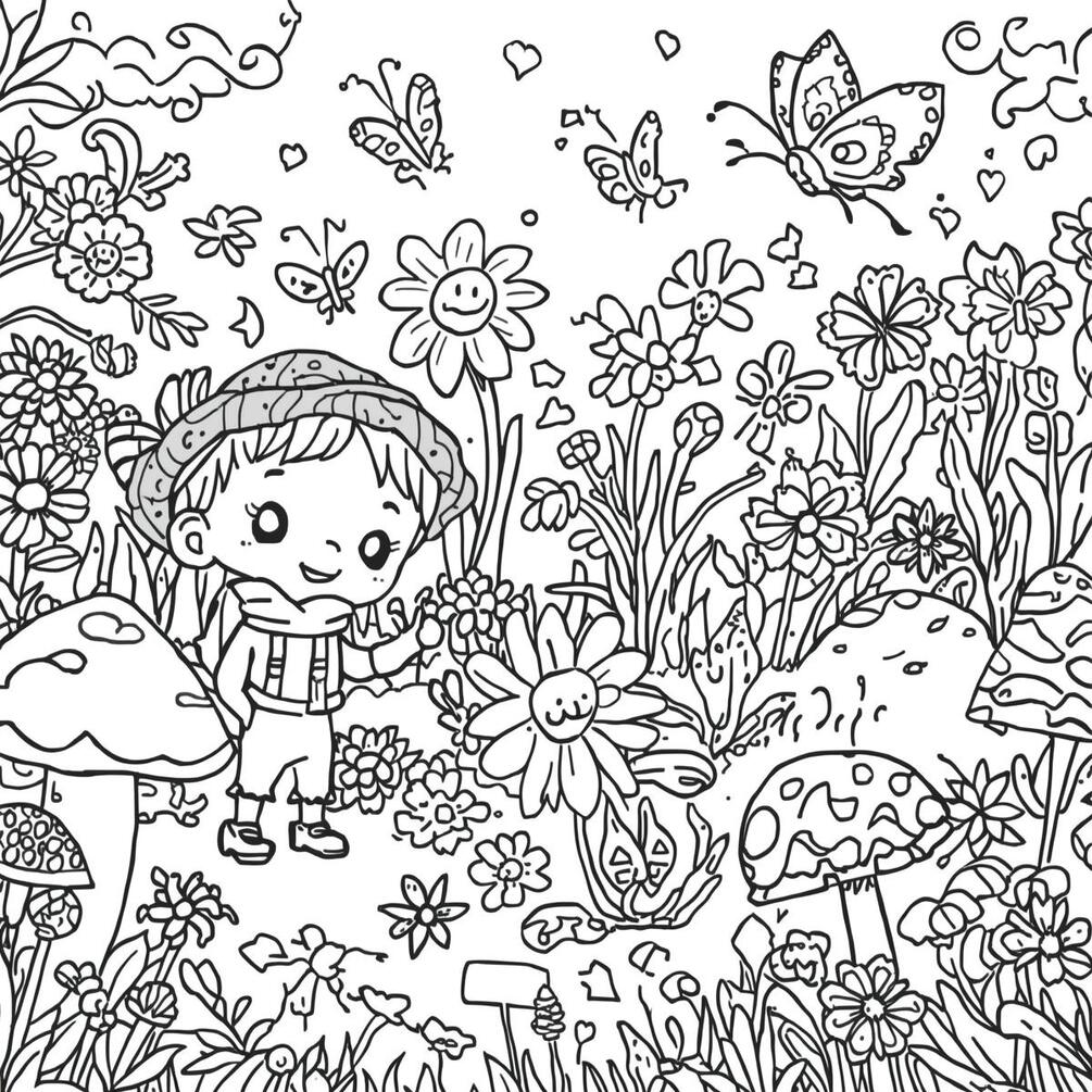 colouring page for kids