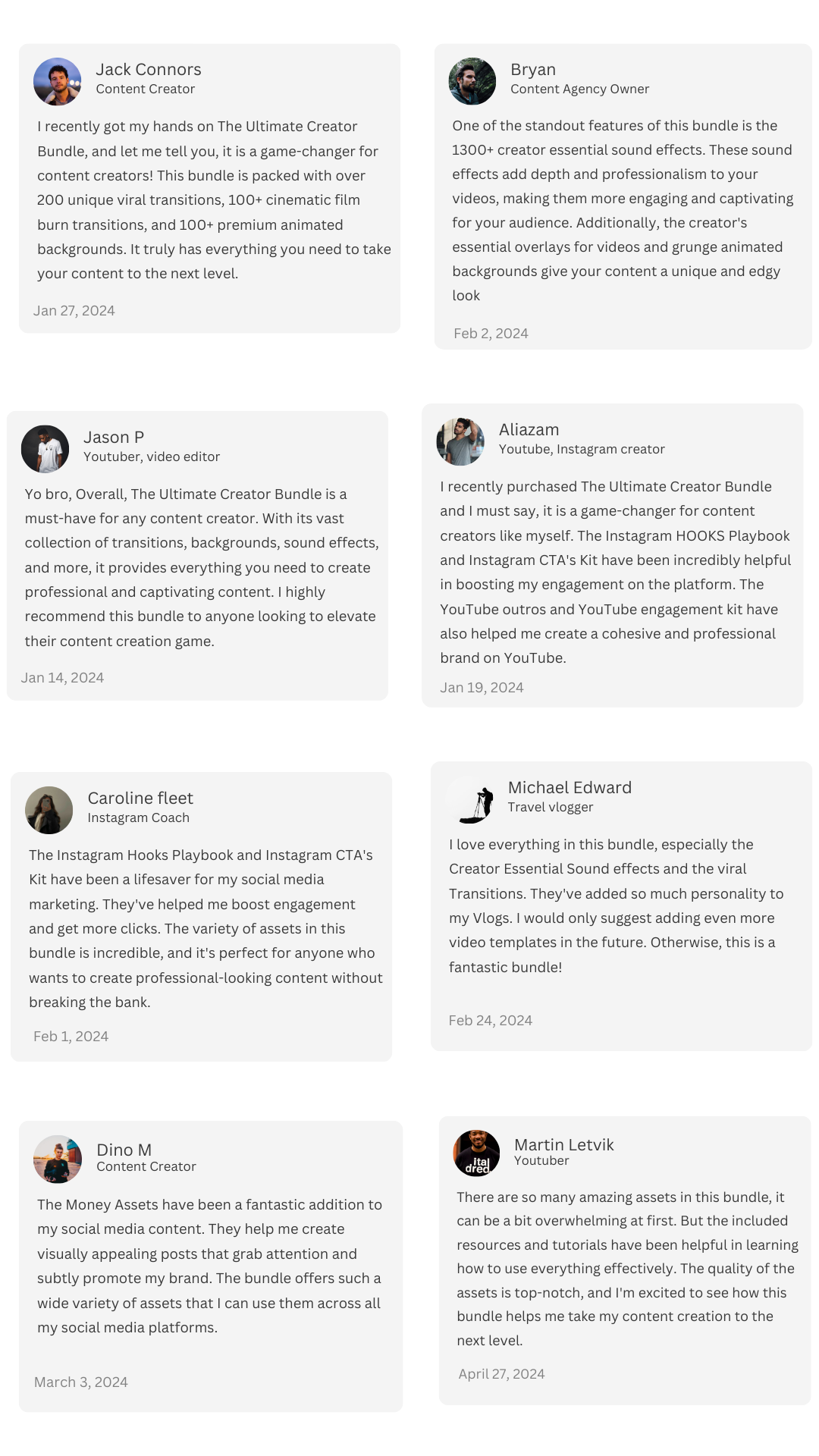 The Ultimate Creator Bundle - Generated Over 50M Views