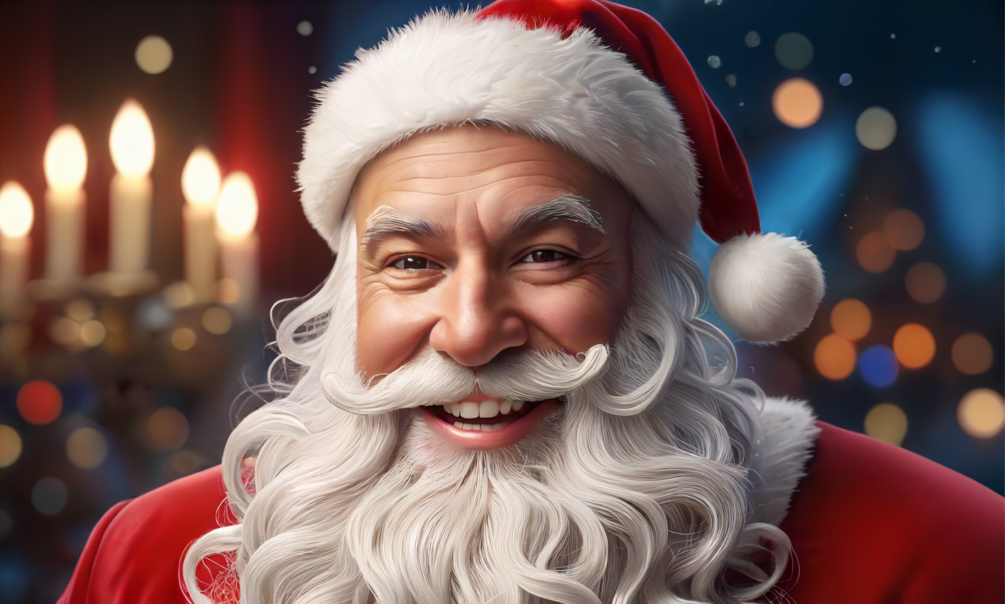 Santa Claus - Christmas Concept - Illustration created with generative ai