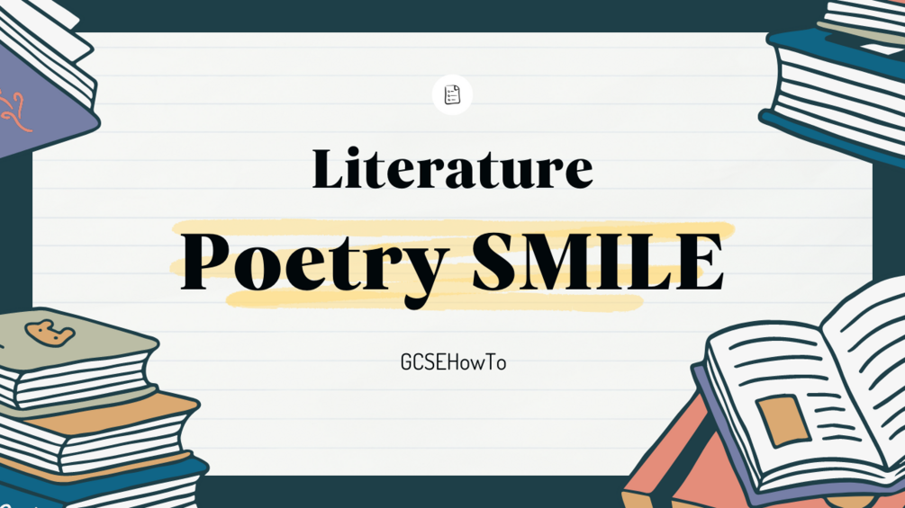 GCSE AQA Power & Conflict Poetry SMILE Sheets