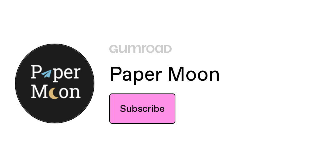 Paper Moon