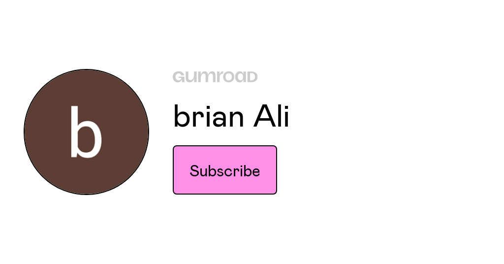 brian Ali