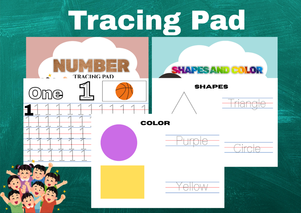 Tracing Pad (Printable and Editable)