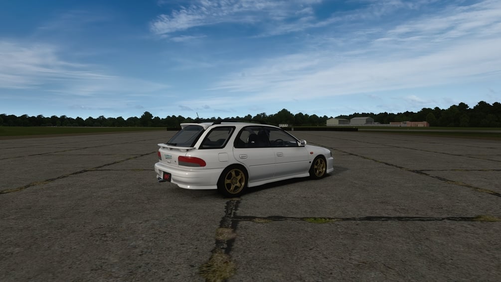 Subaru Impreza WRX STi GF8 Wagon Retro Rides Assetto Corsa