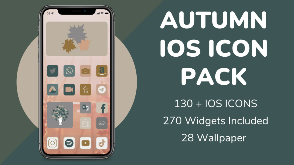 Autumn IOS Icons Pack | 130+ Aesthetic IOS Icons
