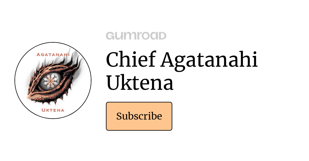 Chief Agatanahi Uktena