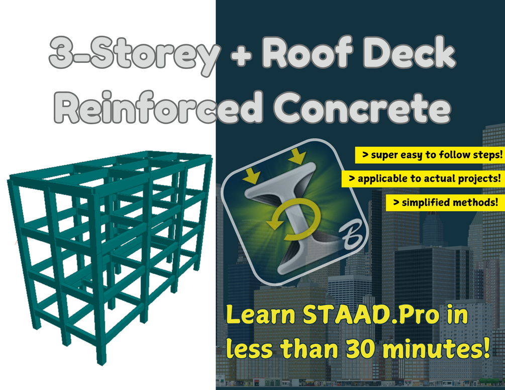 STAAD.Pro Analysis Example | Guide | Tutorial | Structural Engineering ...