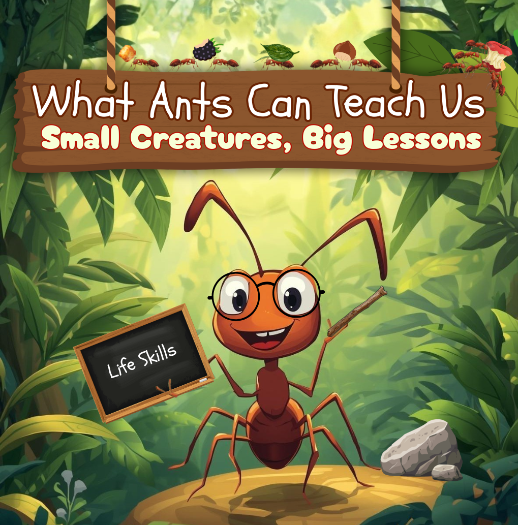 What Ants Can Teach Us: Small Creatures, Big Lessons!