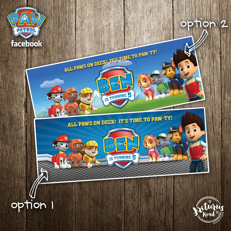 Paw Patrol Facebook Event Cover
