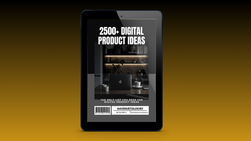 2500+ Digital Products Ideas