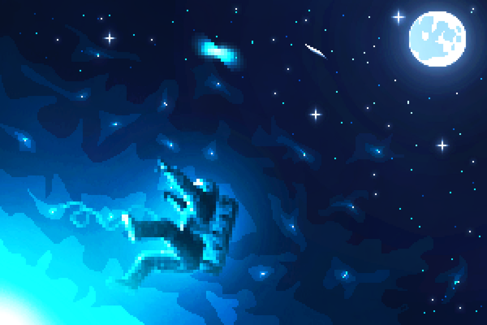 COSMIC VOID Pixel Art