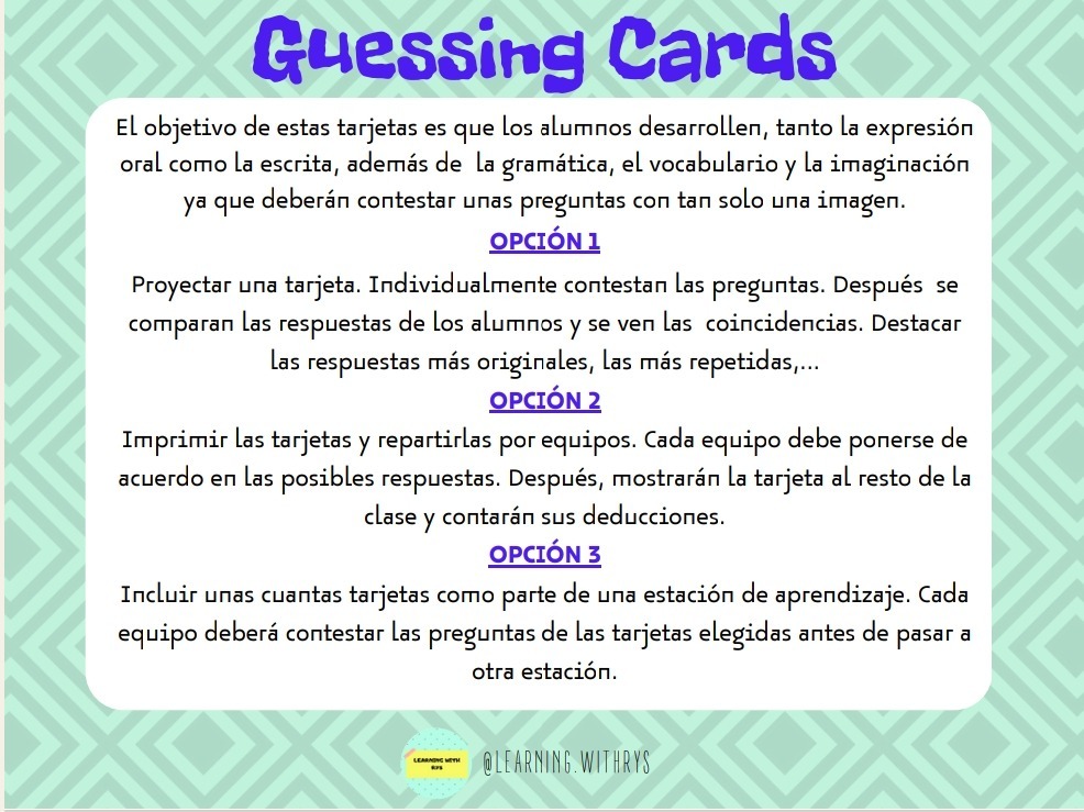 Guessing Cards