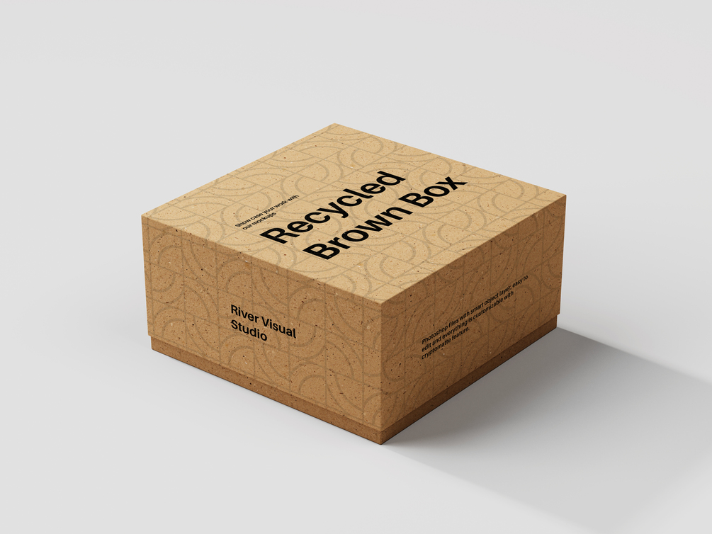 Recycled Box Mockup N6
