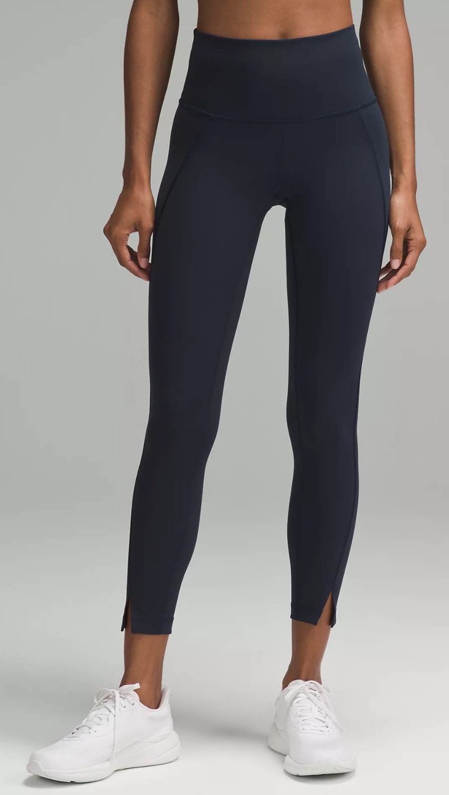 Wunder Train High-Rise Tight 25" Hem Slit