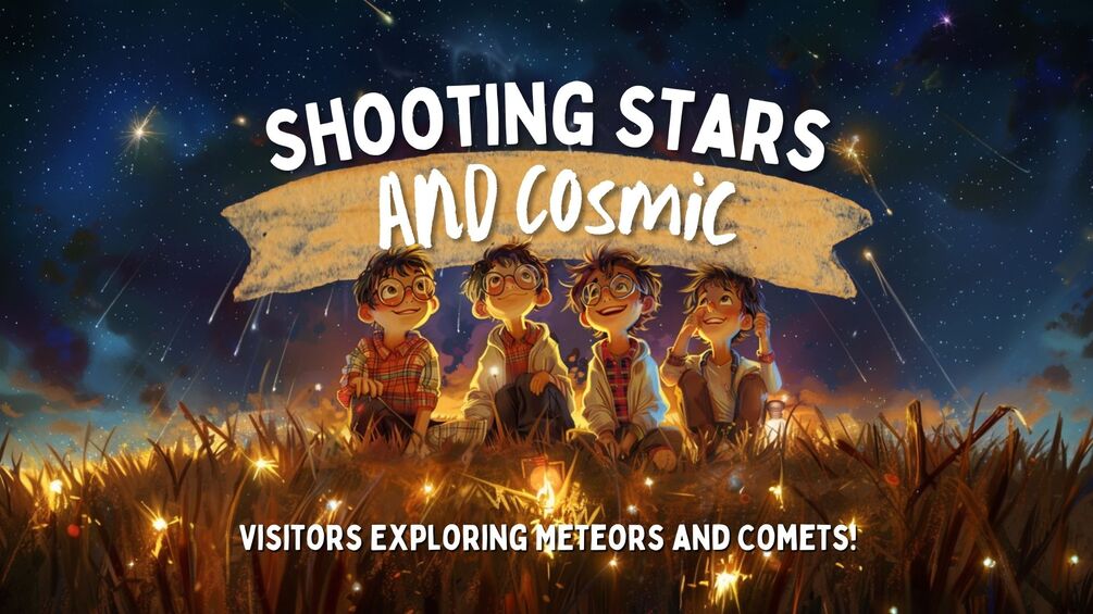 Shooting Stars and Cosmic Visitors Exploring Meteors and Comets