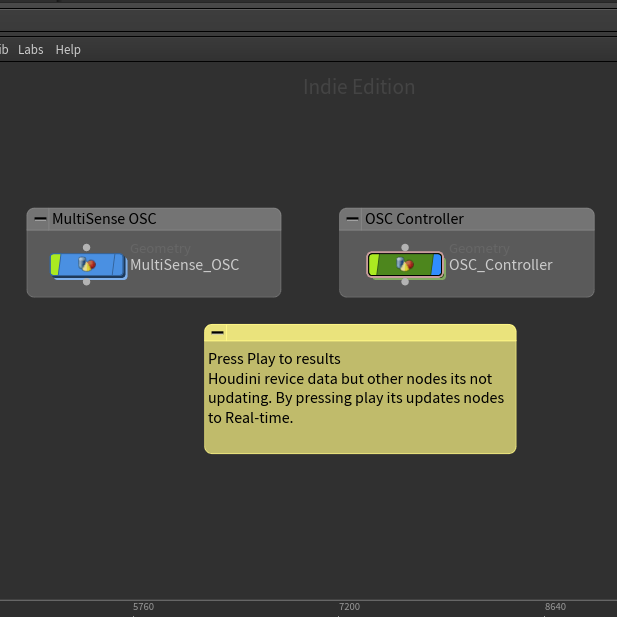 Houdini OSC Controllers