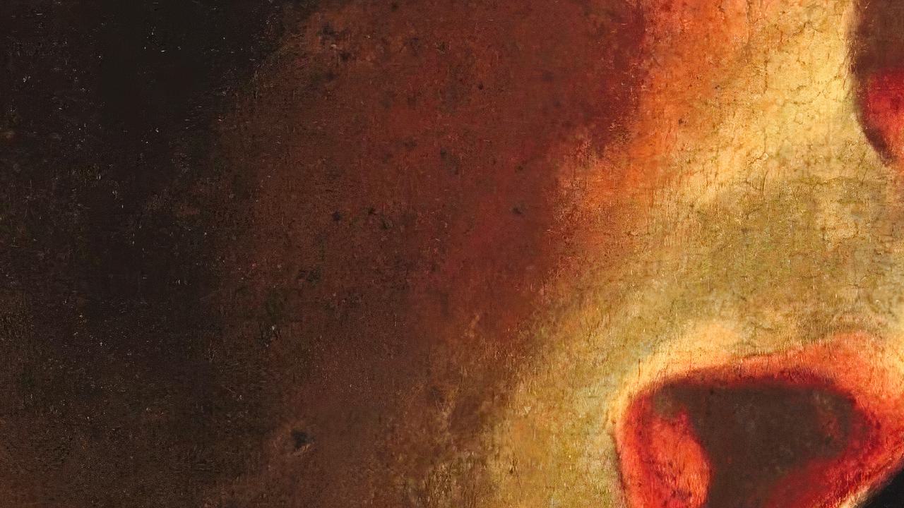 Young Boy Singing by The Candlelight Master