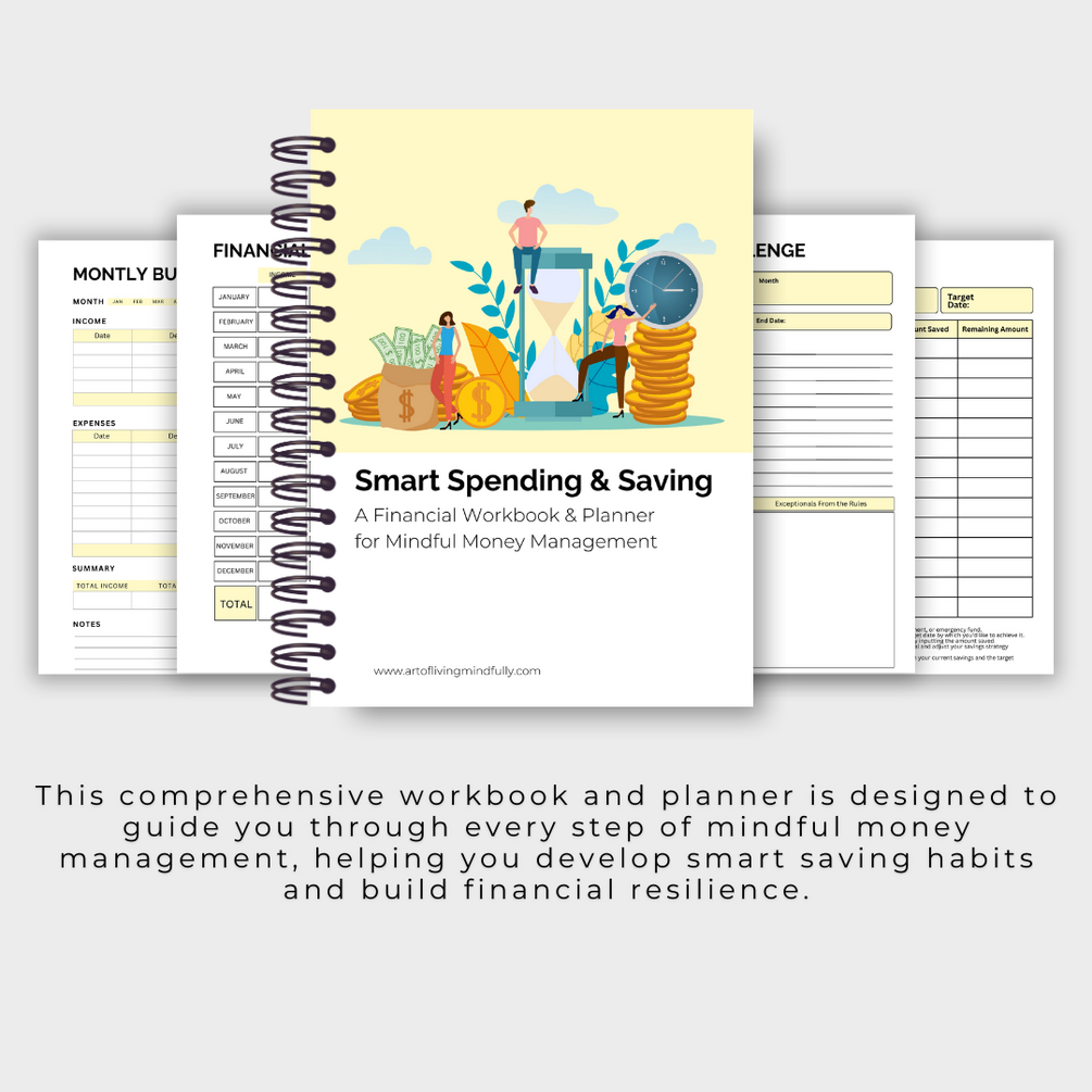 Smart Spending & Saving - A Financial Workbook Planner for Mindful ...