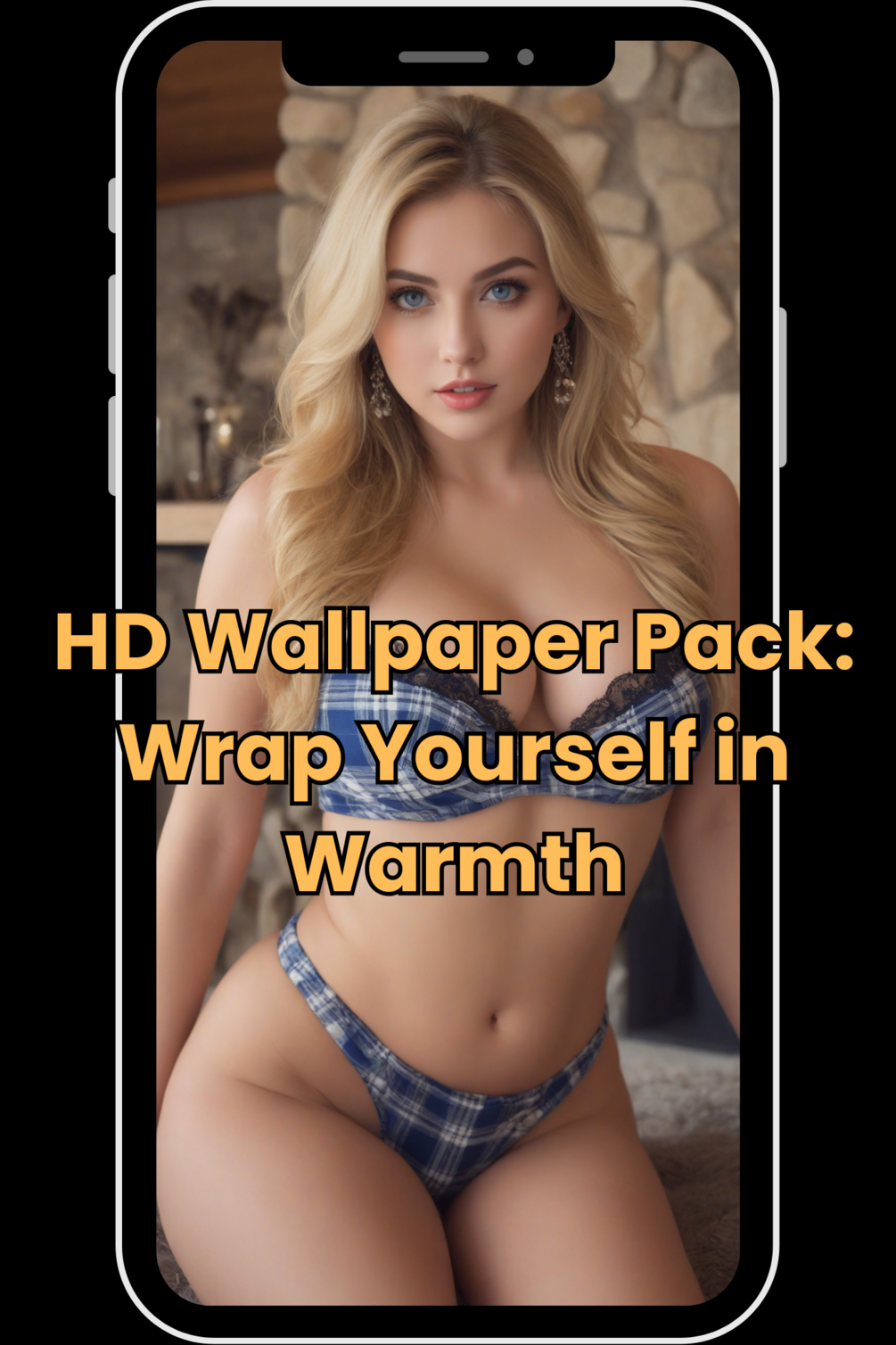 📱 Phone Wallpaper Pack - Wrap Yourself in Warmth: Flannel Dreams 2