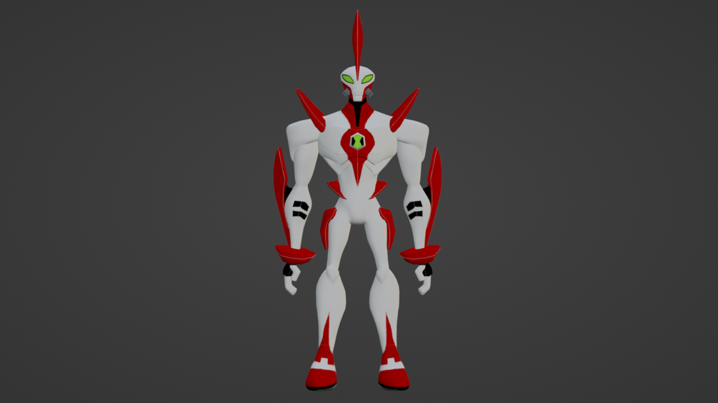 Way Big 3D Model From Ben 10 Omniverse