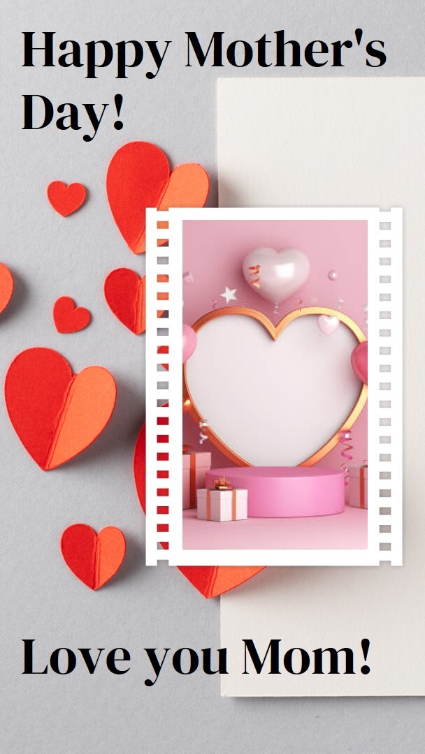 Mother's Day Poster Card Digital Download - Printable Greeting Card ...