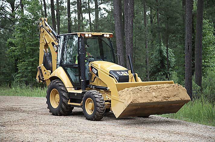 Caterpillar Backhoe Poster Download