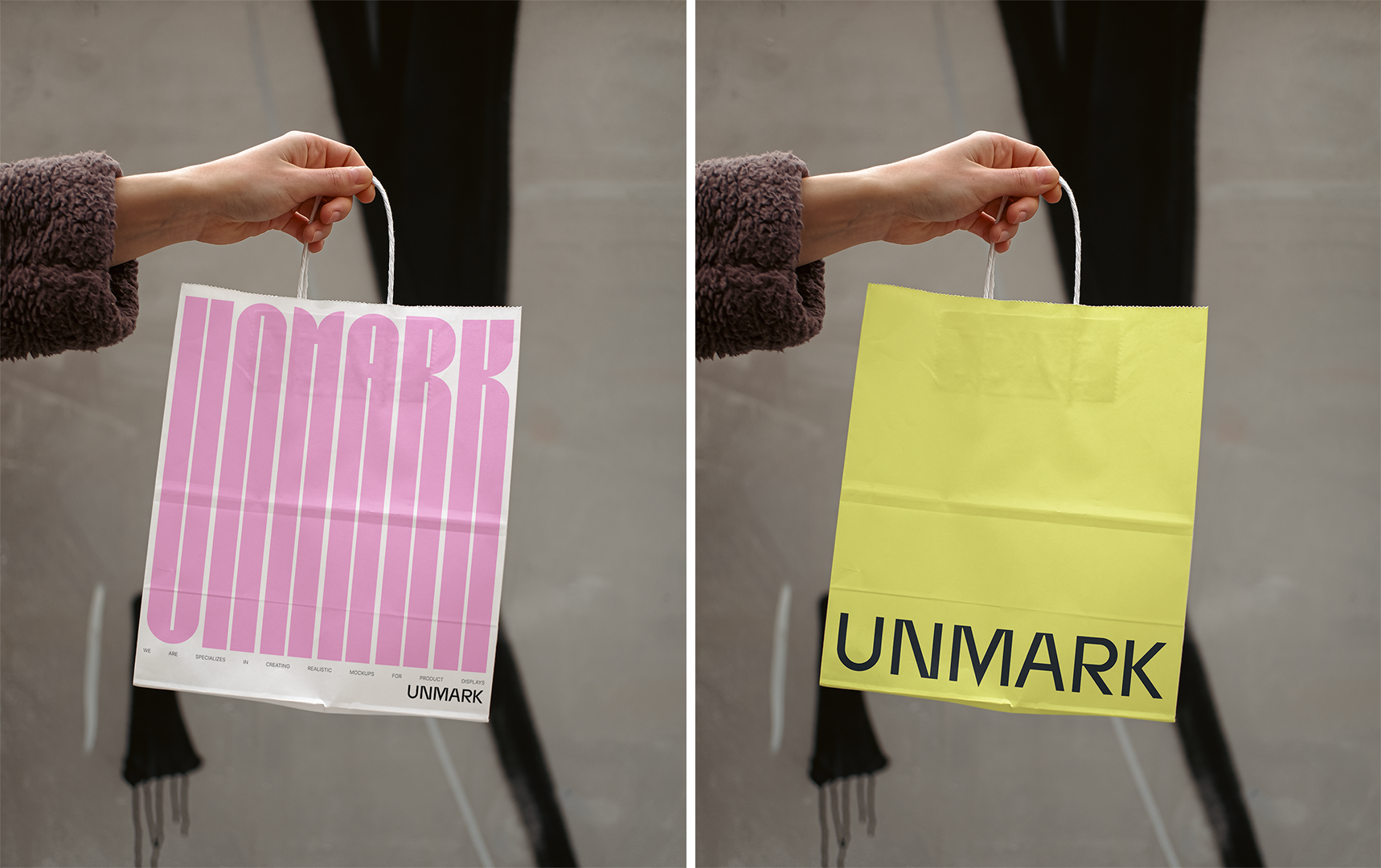 🔗 Paper bag free mockup – Unmark - Unmark Mockup
