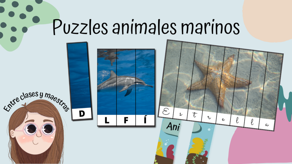 PUZZLES de animales Marinos