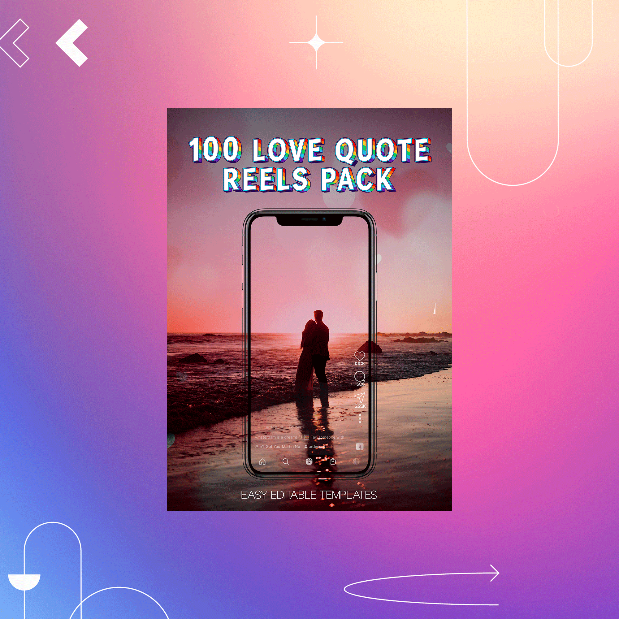 1000+ Instagram Reels and Post Pack - Instagram Mega Bundle