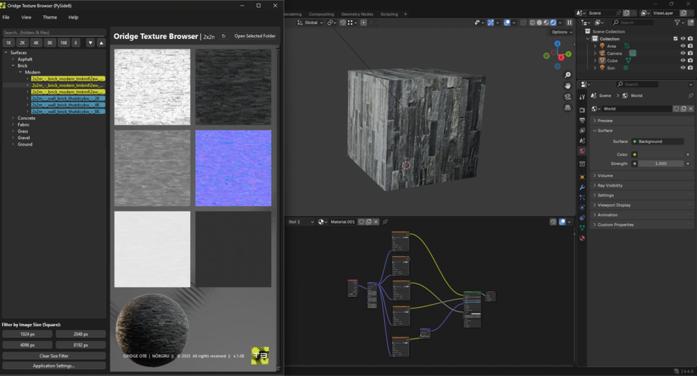 NÖRGRU | Oridge Texture Browser [OTB]