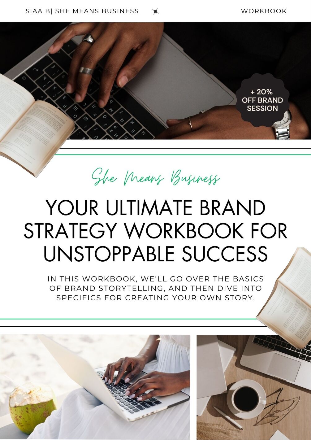 She means business: Ultimate Brand Strategy Workbook