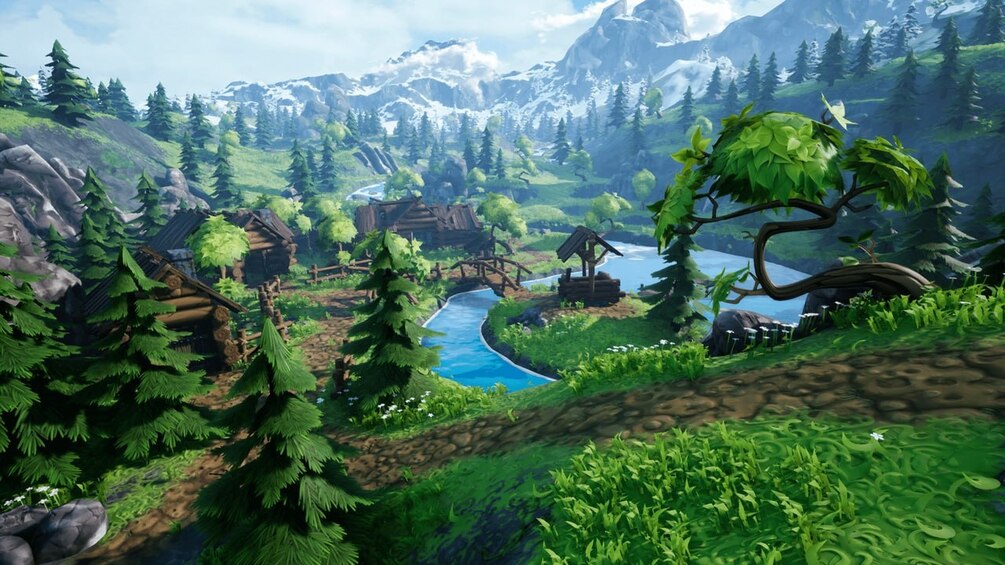 Stylized Village Environment Pack – Nature, Water & Village Scene for ...