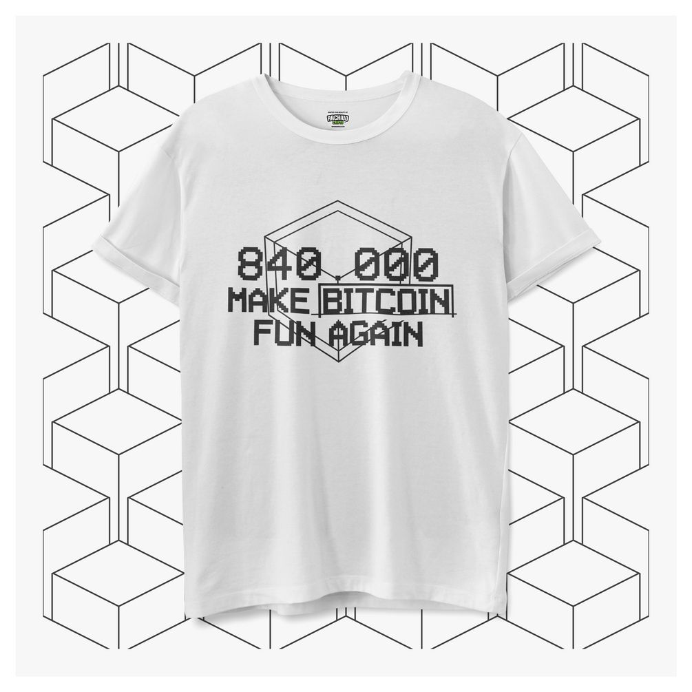 Make Bitcoin Fun Again - White