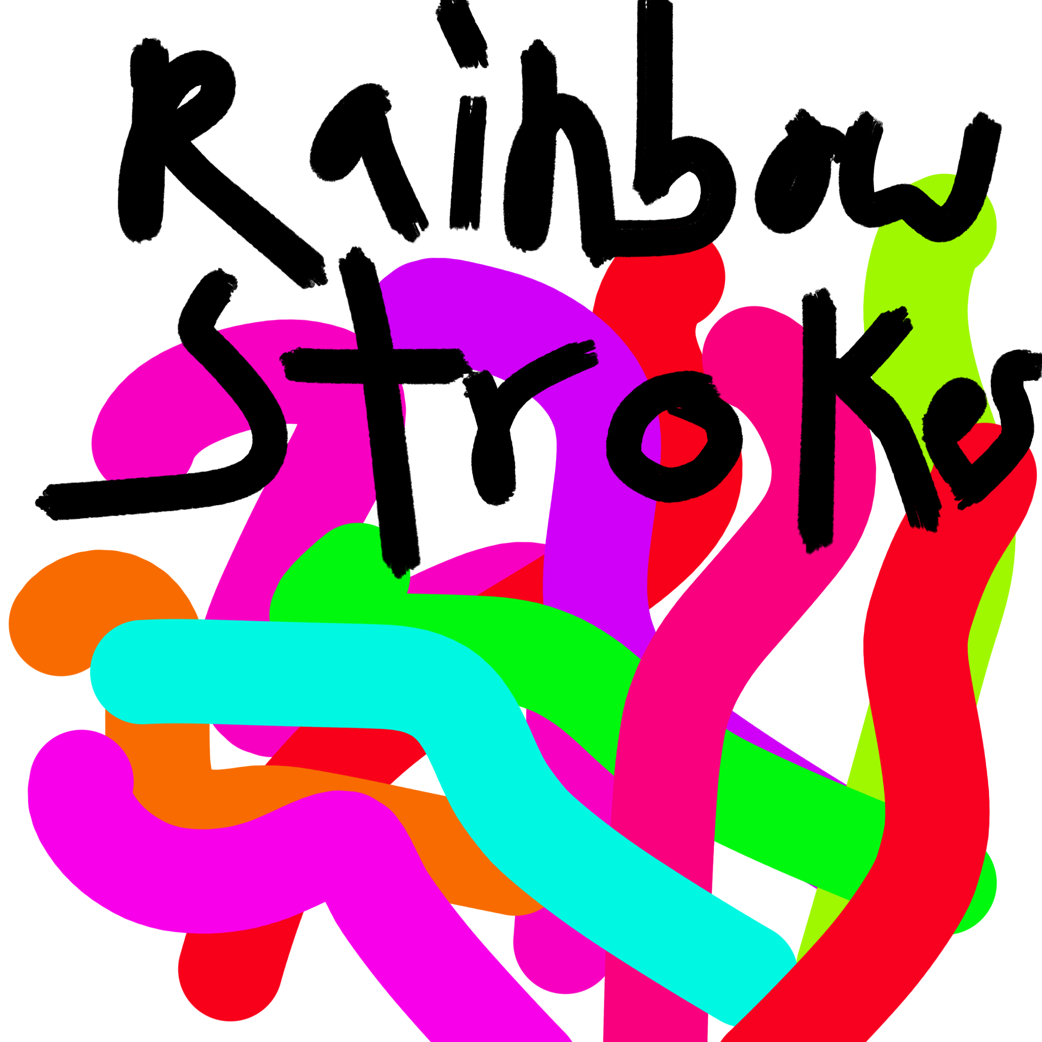 Procreate Assorted Rainbow Brushes!