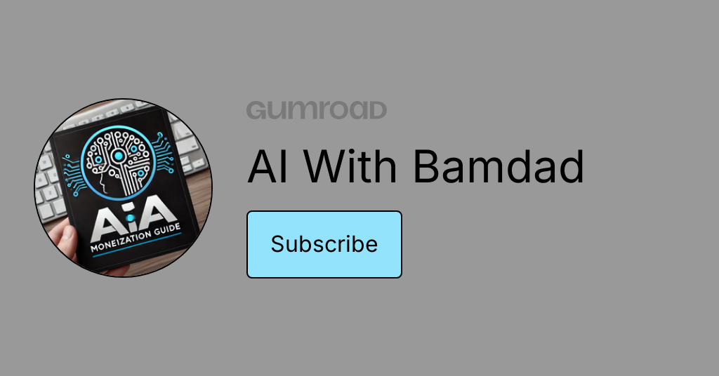 AI With Bamdad