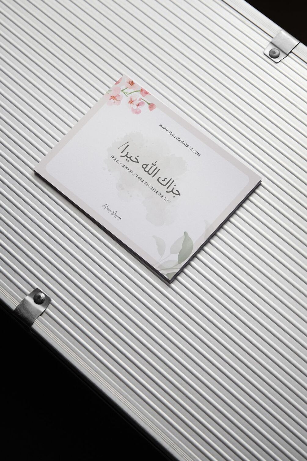 Islamic Thank you card