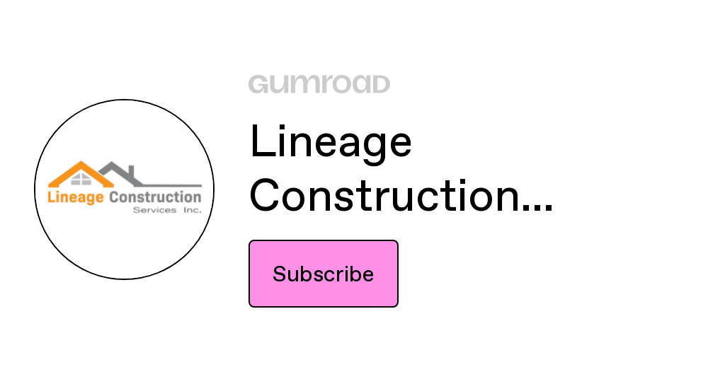 Lineage Construction Services