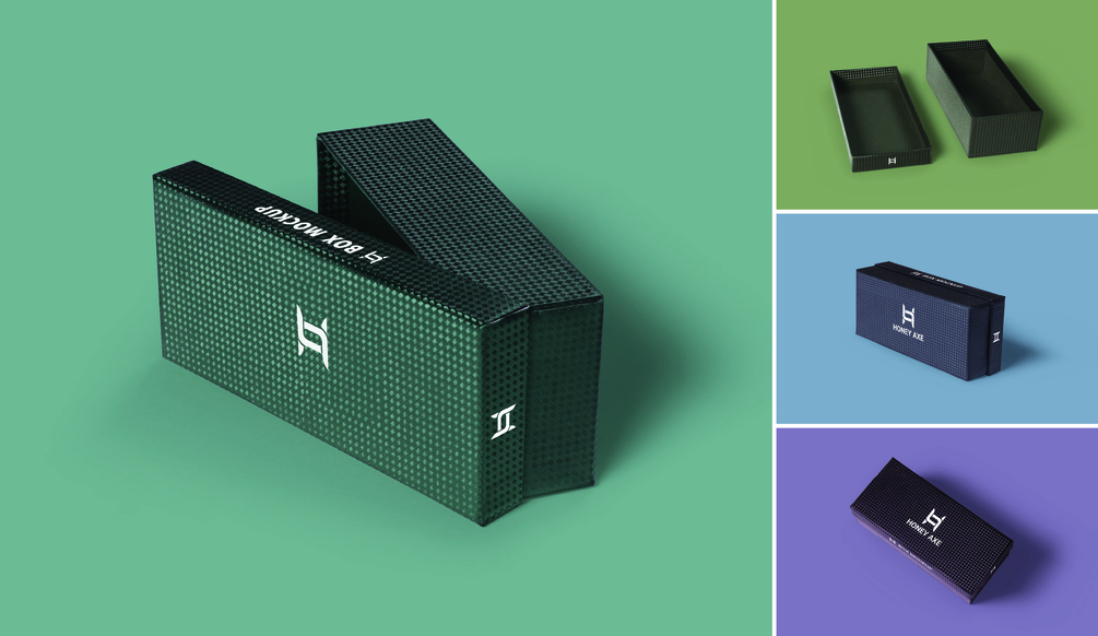 Luxury Long Box Mockup Collection | 5 Premium PSD Scenes