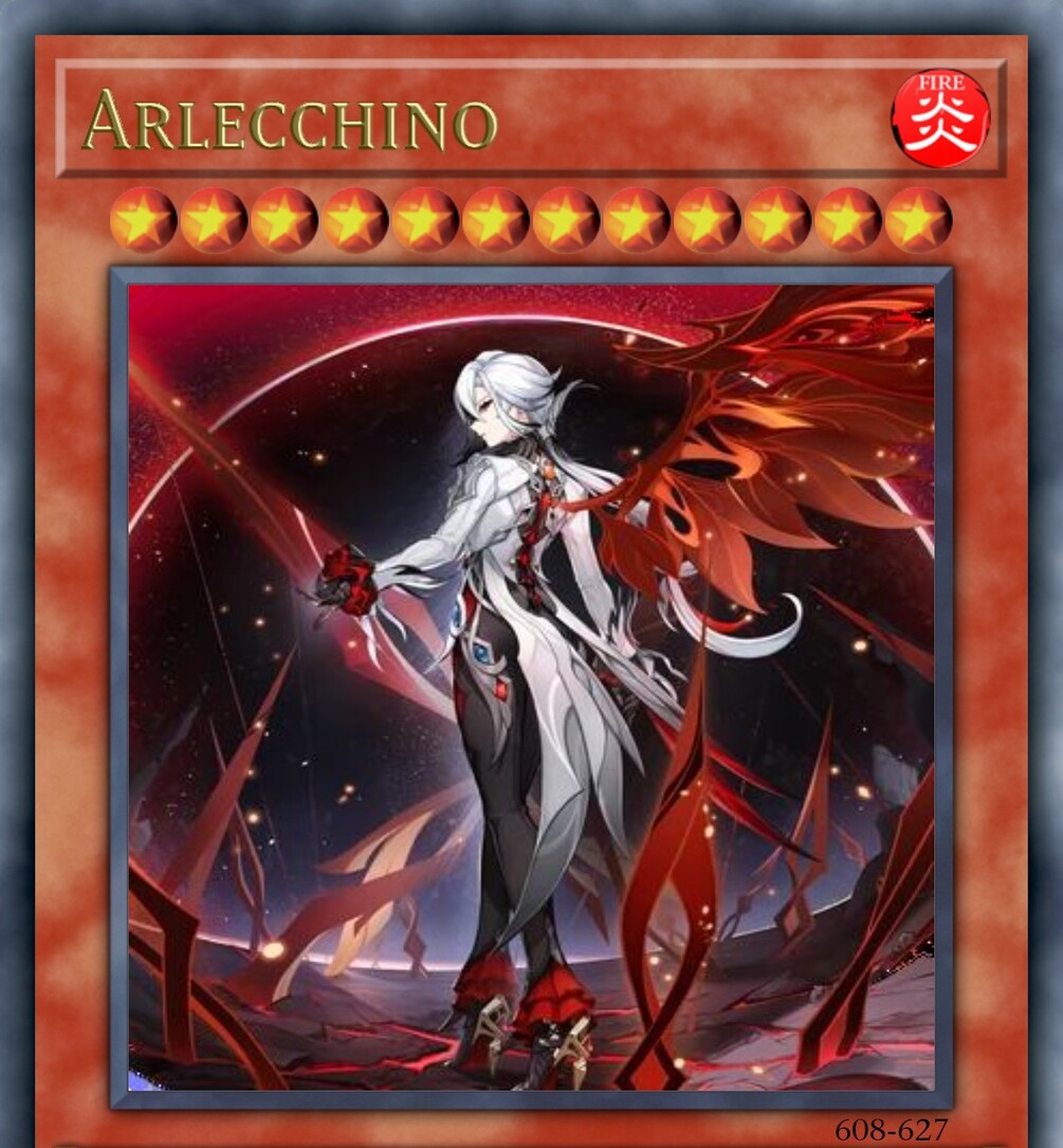 Fan Made Genshin Impact Yu-Gi-Oh Cards