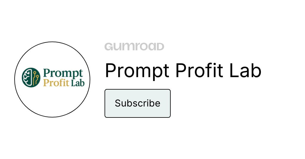 Prompt Profit Lab