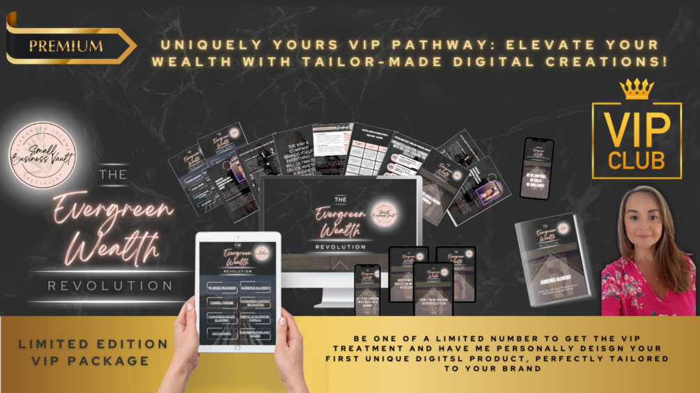 The Evergreen Wealth Revolution - Uniquely Yours VIP Edition LIMITED ...