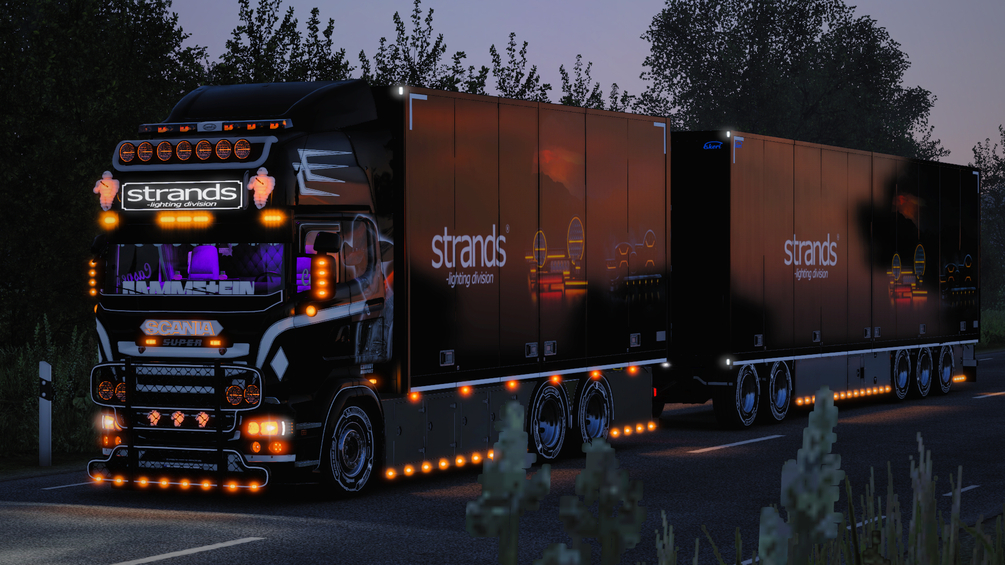 Strands Lighting Division ETS2 for old tandem RJL and S