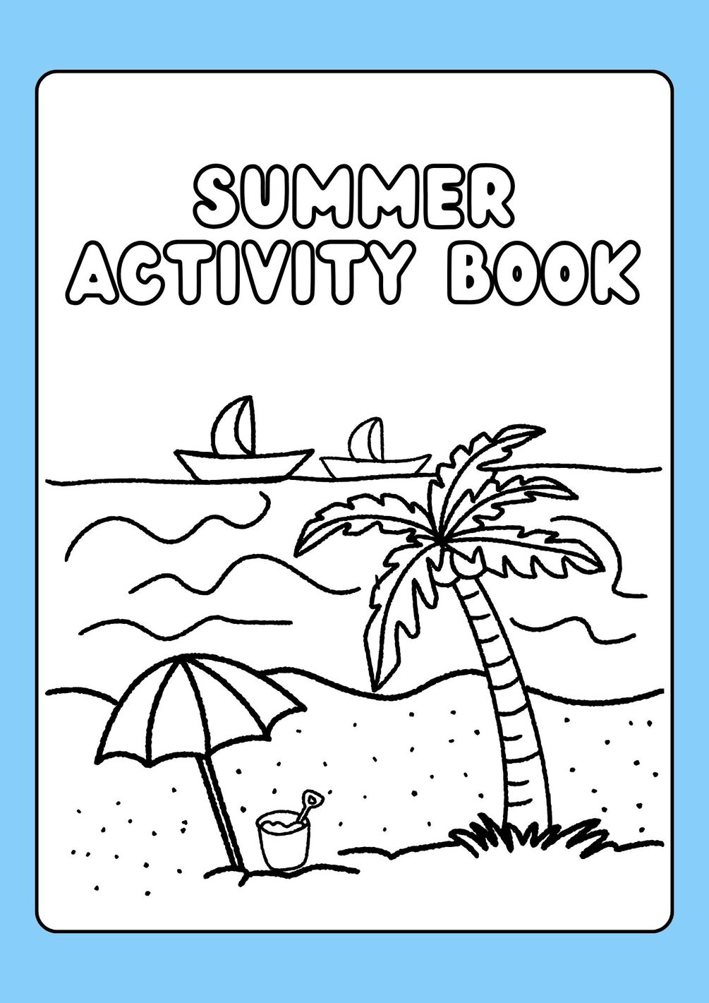 Summer Activity Book for Kids