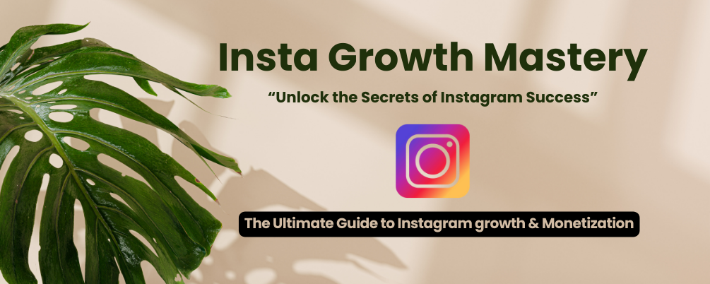 The Insta Growth Mastery Guide - Earn through Digital Products