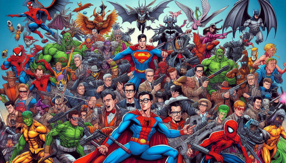 Unleash Your Inner Superhero with Action-Packed Images! 💥🦸‍♂️