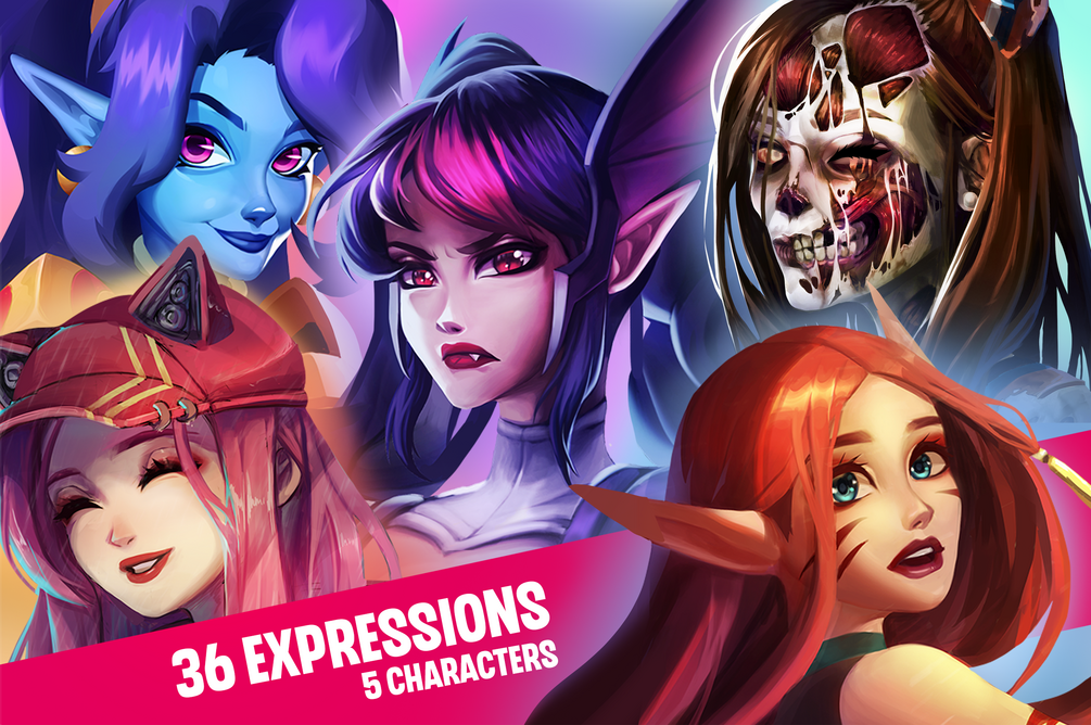 Fantasy Girls Expressions vol.1