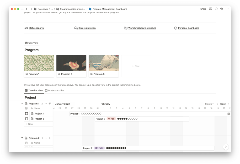 Notion Project Management
