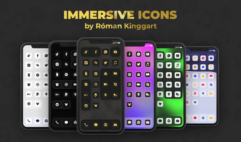 5000+ iOS Immersive Icons by Roman Kinggart