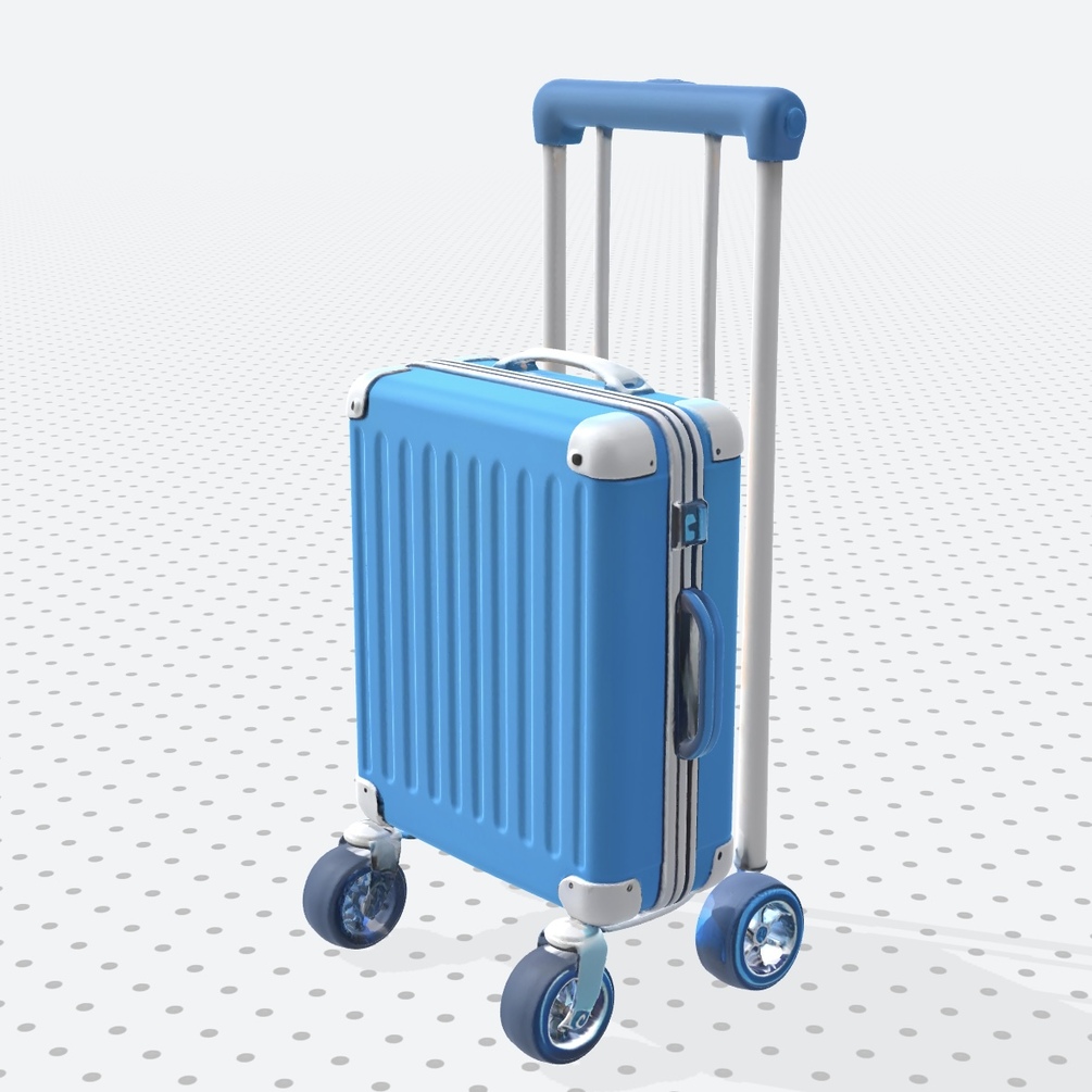 3D asset - Suitcase
